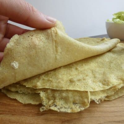 Healthy 1-Ingredient Quinoa Tortillas - Half the Sugar